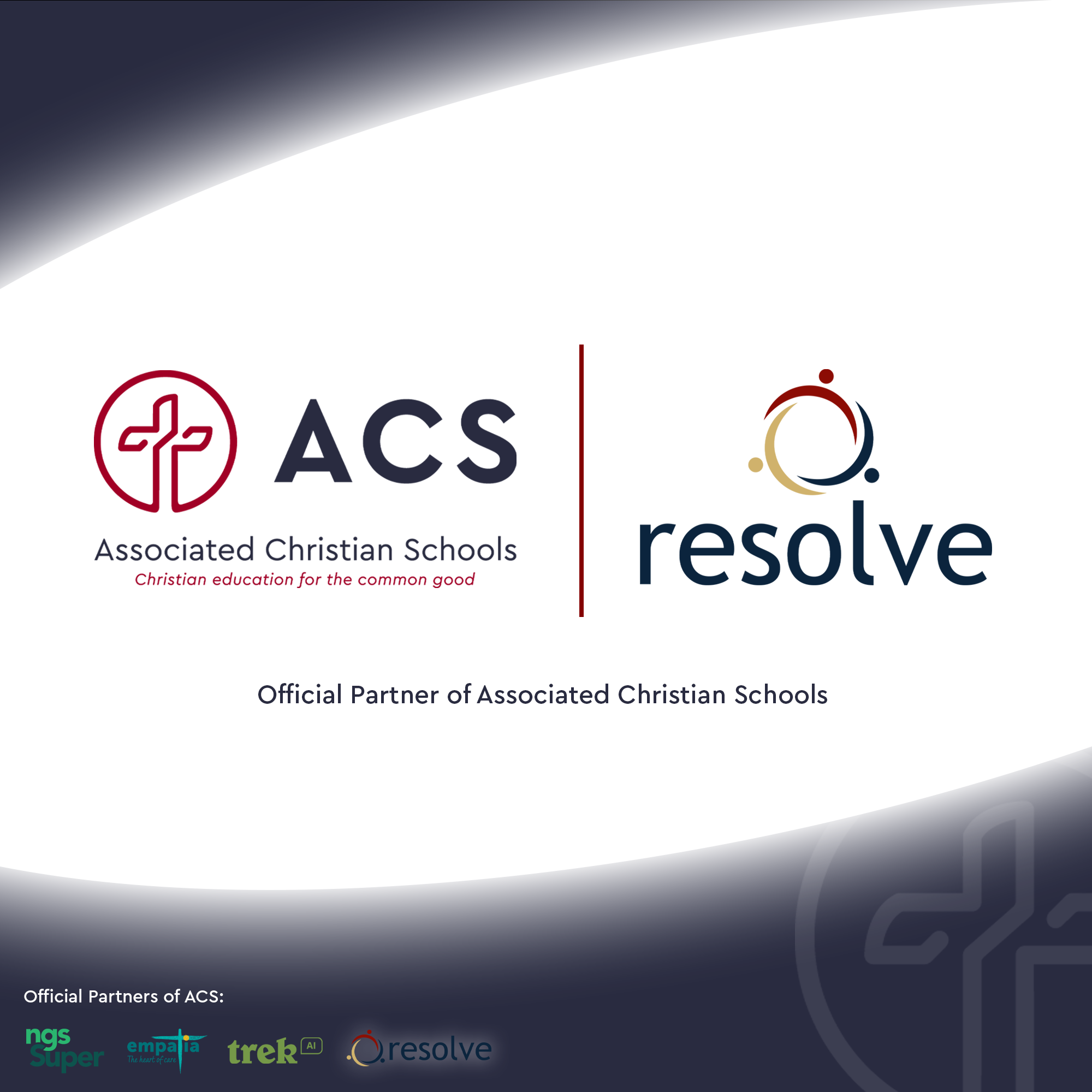 New Official Partner Resolve Consulting - Associated Christian Schools